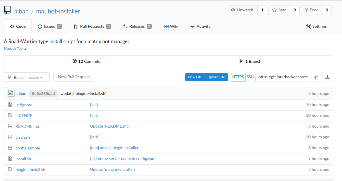 How to install and run bots for the Matrix network – /tmp/lab